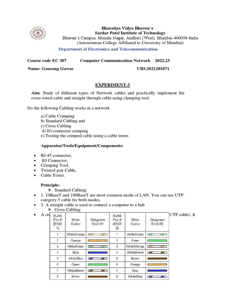 CCN Practical No.3 | PDF