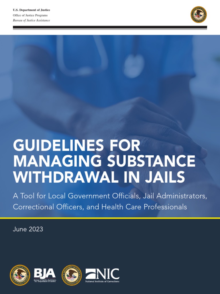 Jail Substance Withdrawal Guide | PDF | Opioid Use Disorder | Addiction