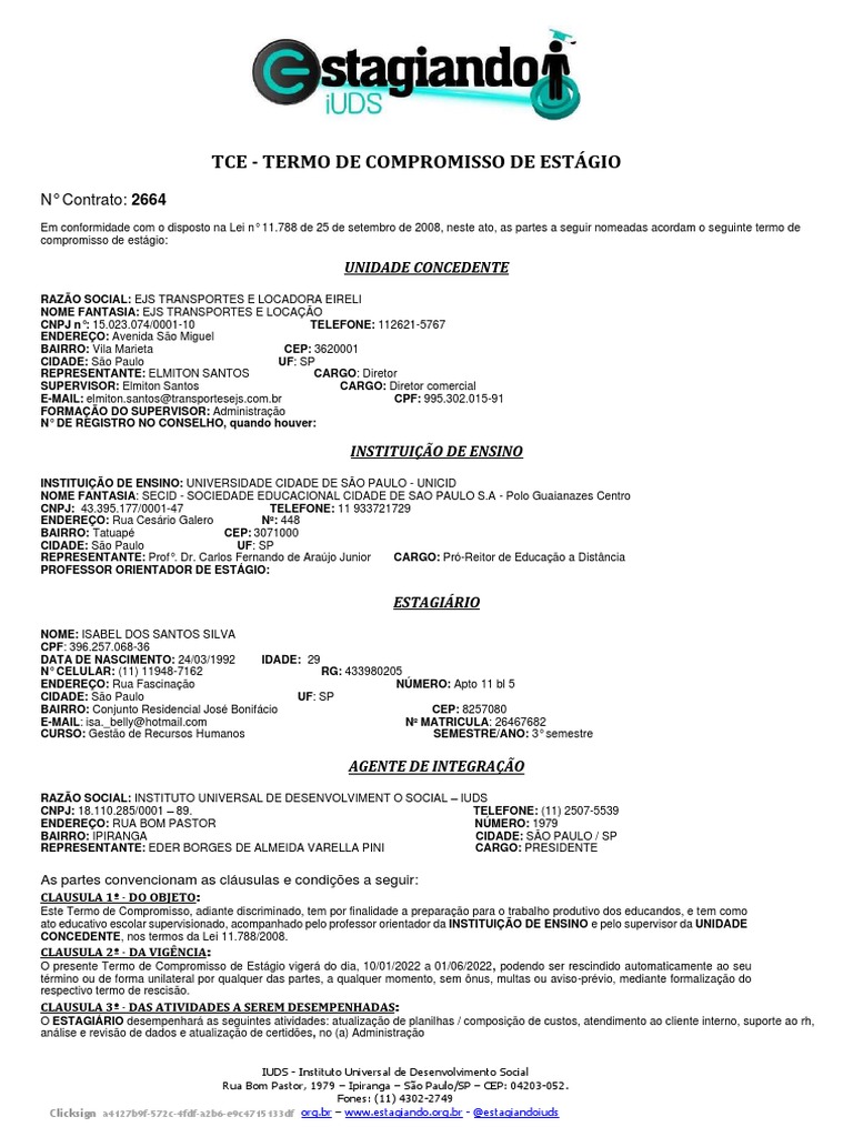 Tce Isabel Dos Santos Silva-Compactado | PDF