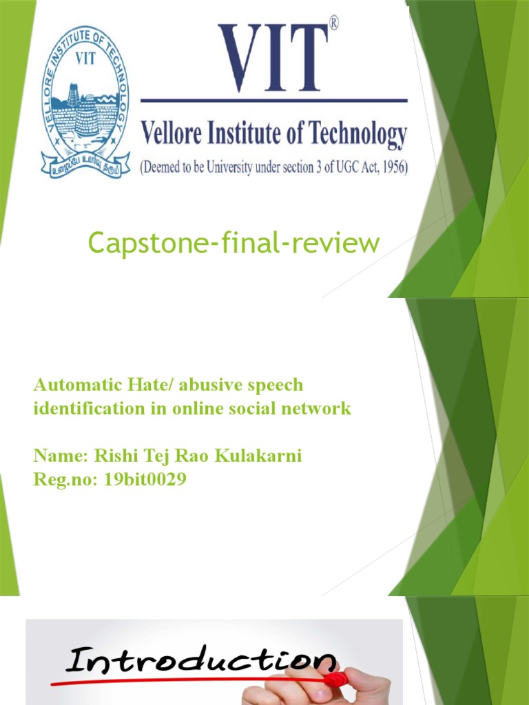 Capstone Review 02 | PDF | Machine Learning | Social Media