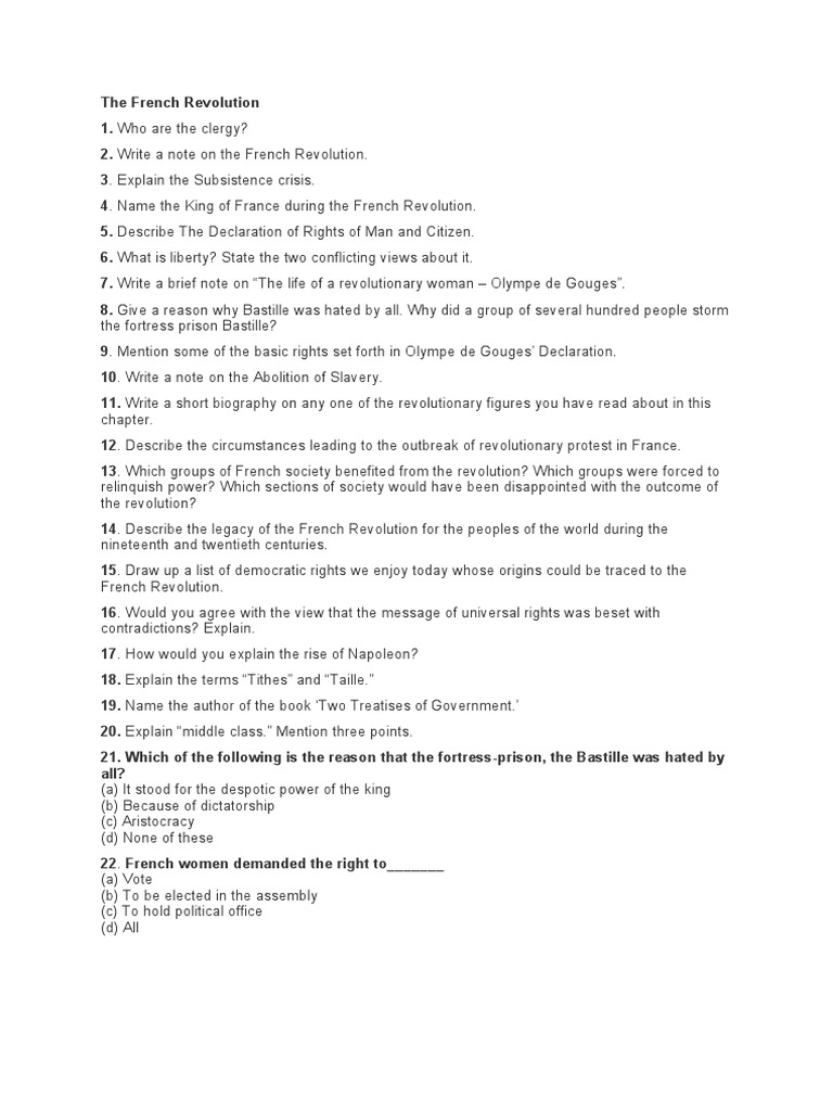 The French Revolution | PDF