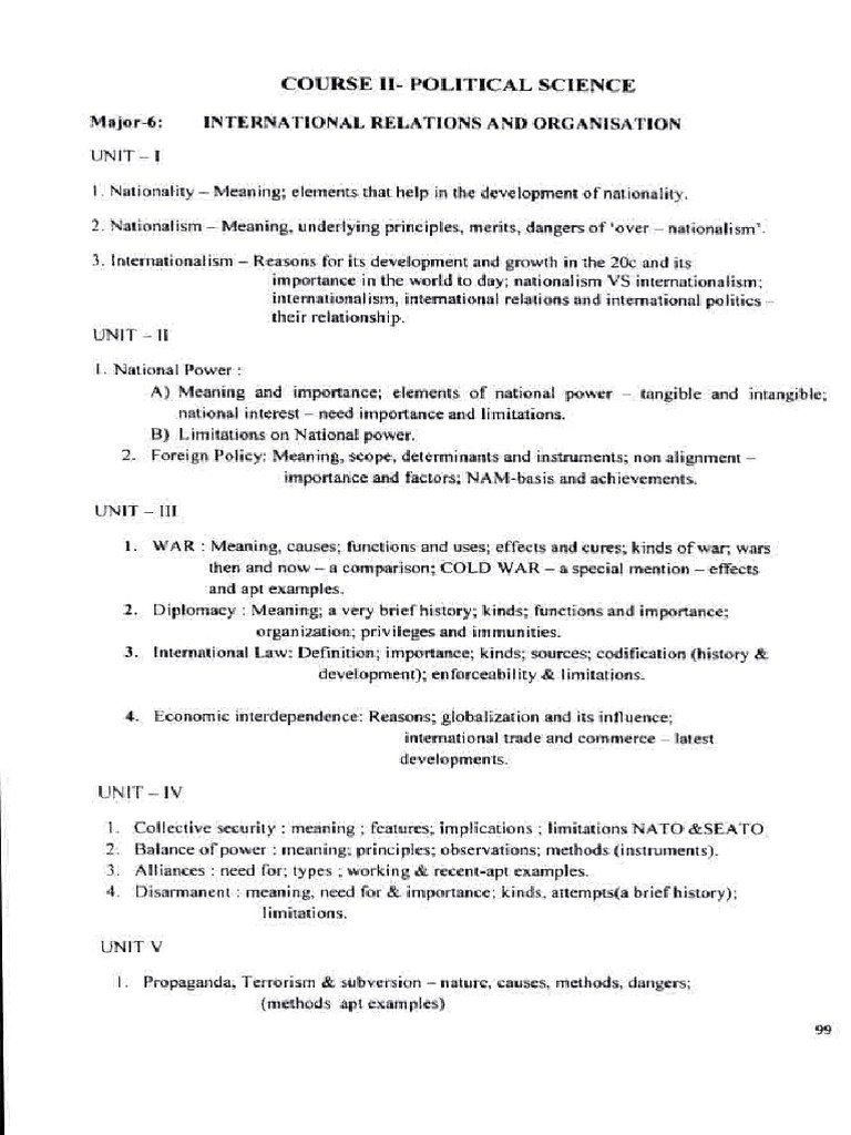 International Relations | PDF | Political Science | Global Politics