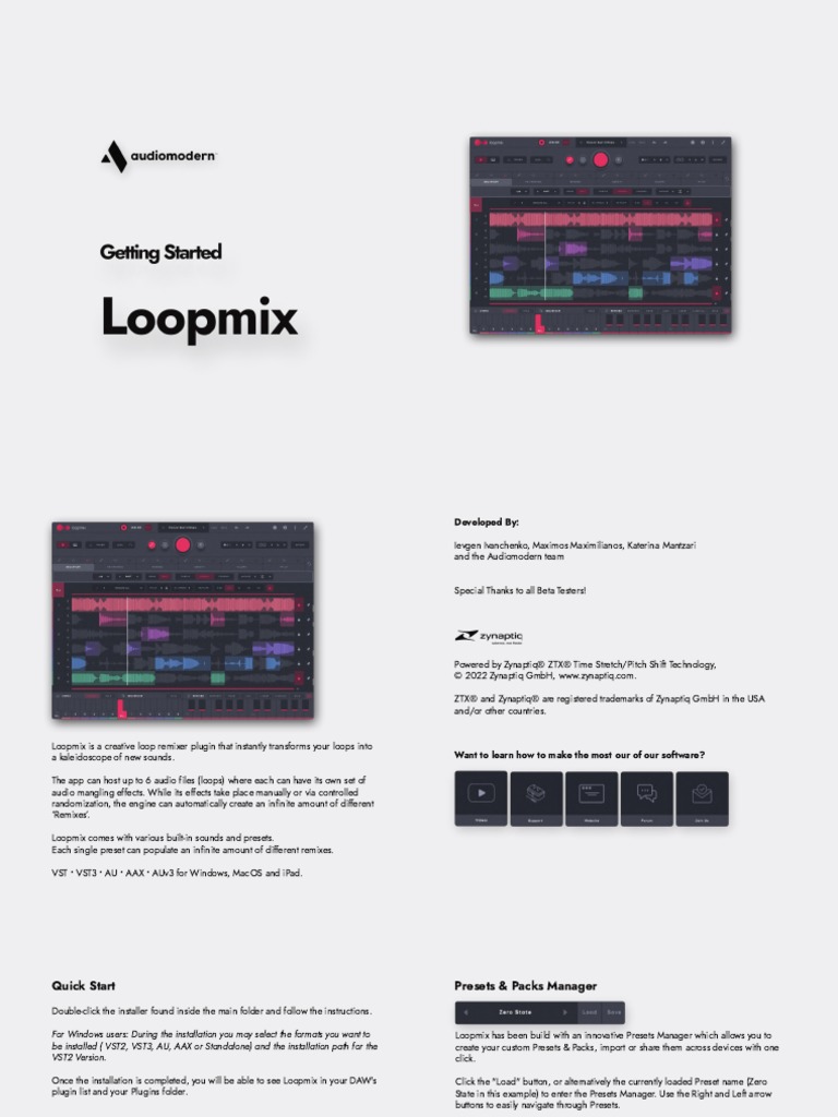 Loopmix_User_Manual | PDF