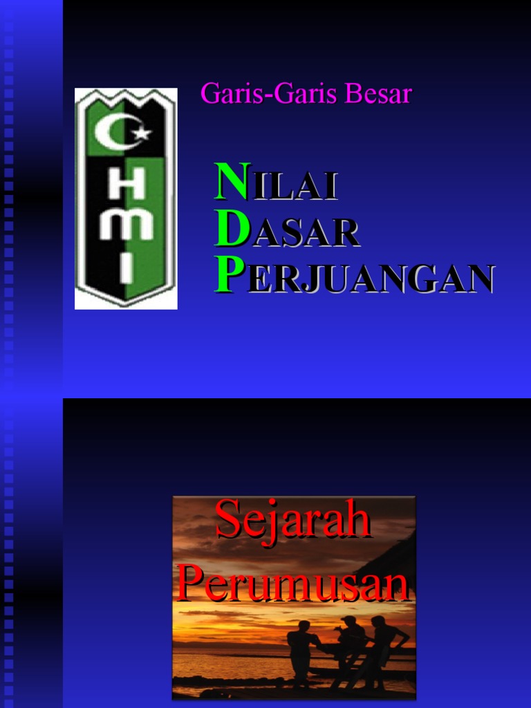 02H. Nilai Dasar Perjuangan | PDF