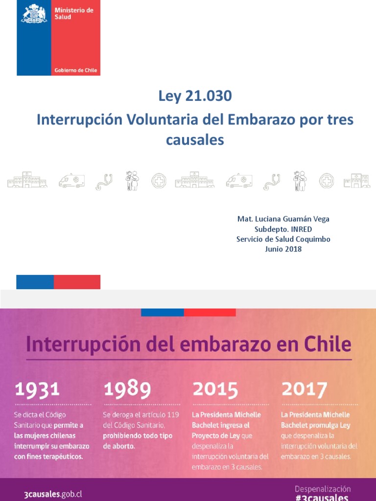 Ley 21030 Ive | PDF | Violación | El embarazo
