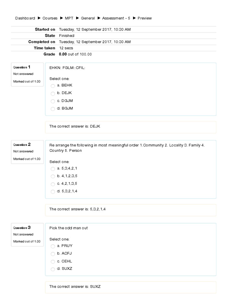 MPhasis Assessment - 5-2 | PDF