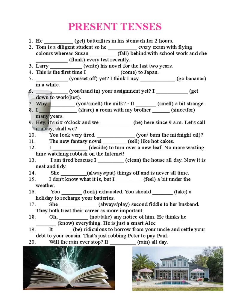 Present Tenses | PDF