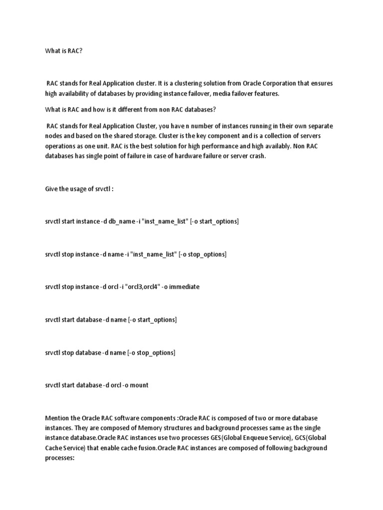 Rac Interview Questions Pdf