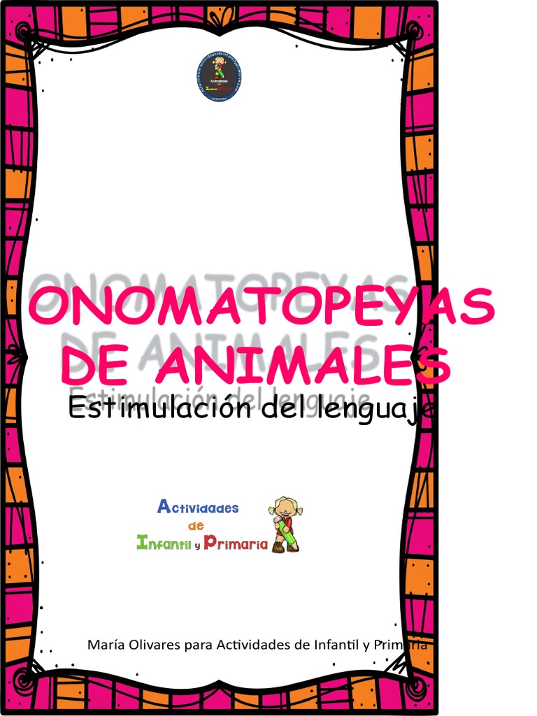 Onomatopeyas-Animales 4 | PDF