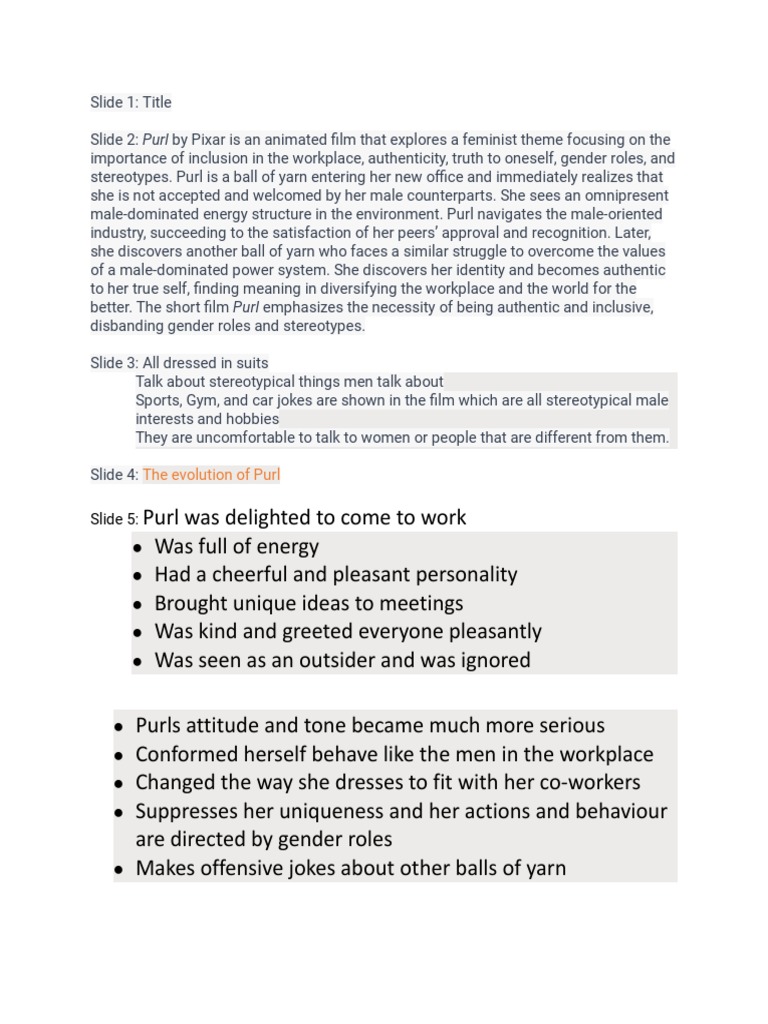 Script | PDF | Gender Role | Gender