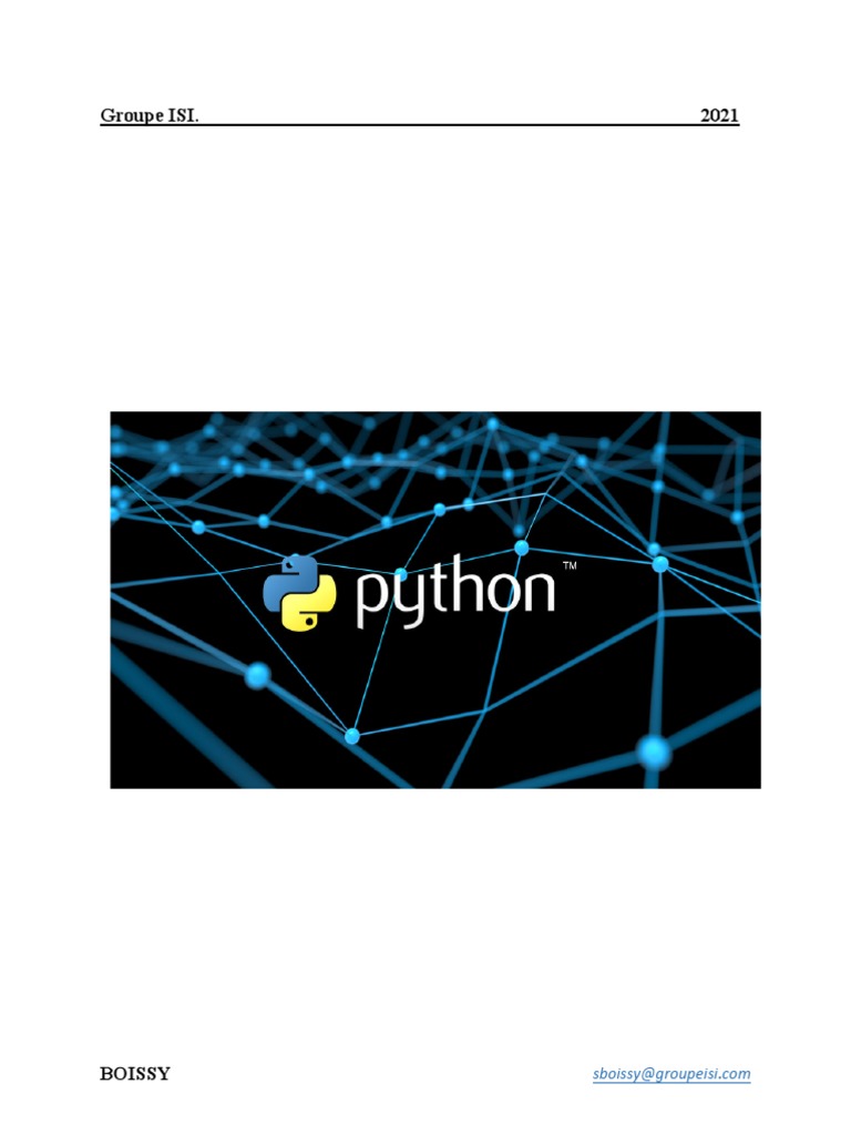 Set Python | PDF | Programmation informatique | Informatique