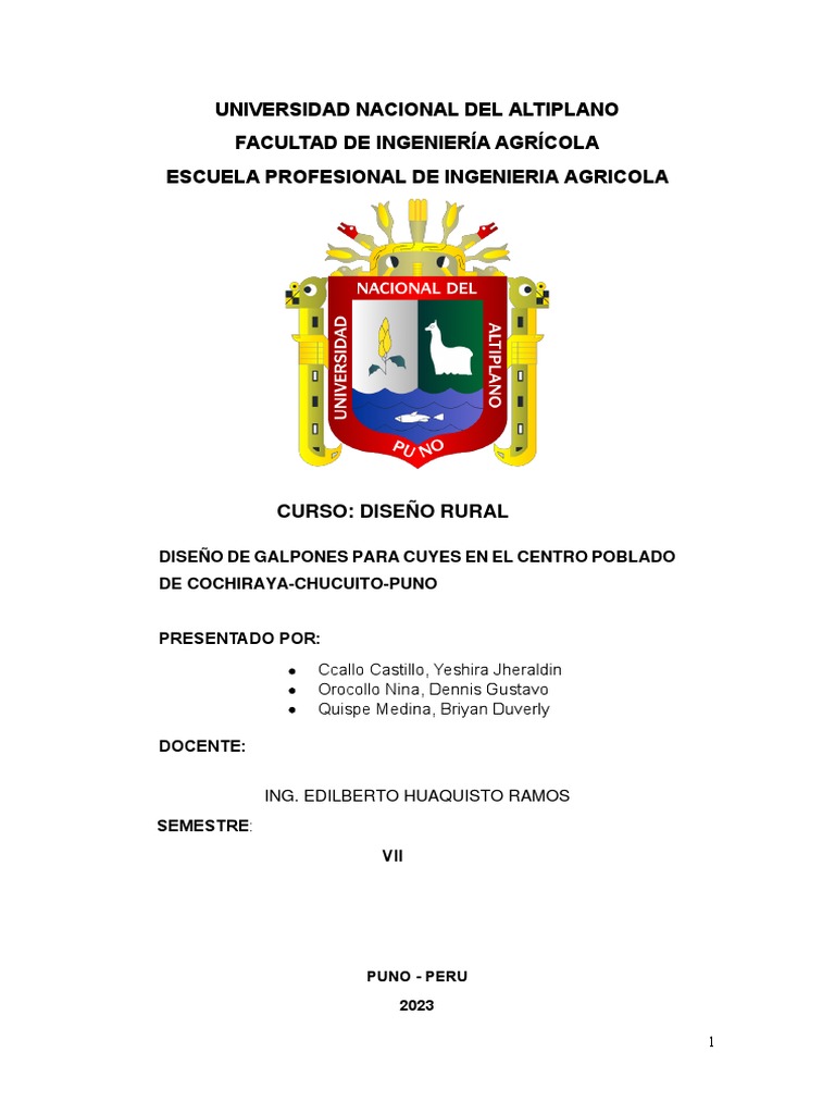 Final Diseño Rural | Descargar gratis PDF | Calor | Humedad