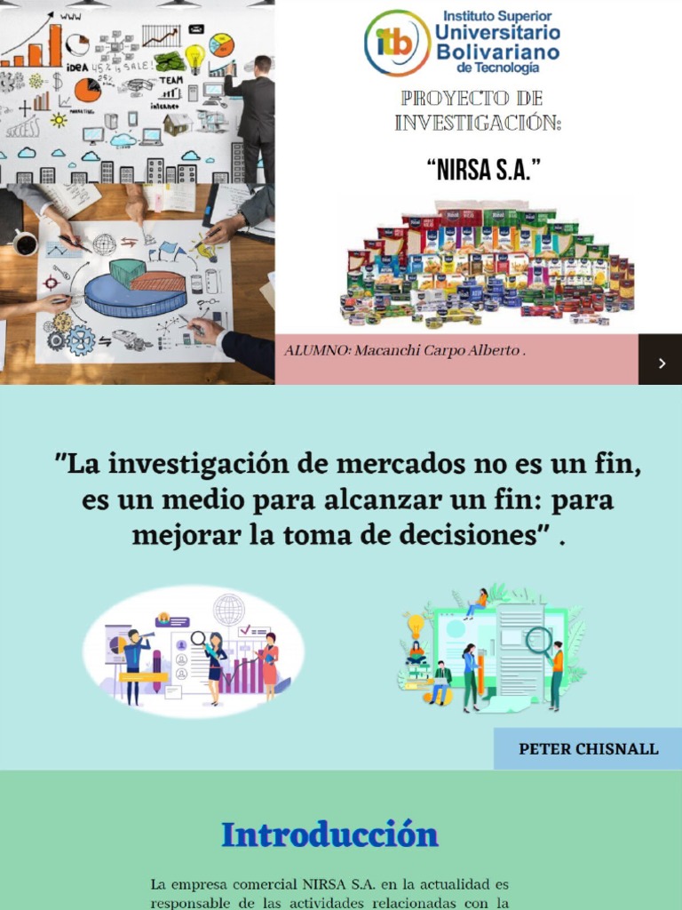 Presentacion de La Empresa NIRSA | PDF