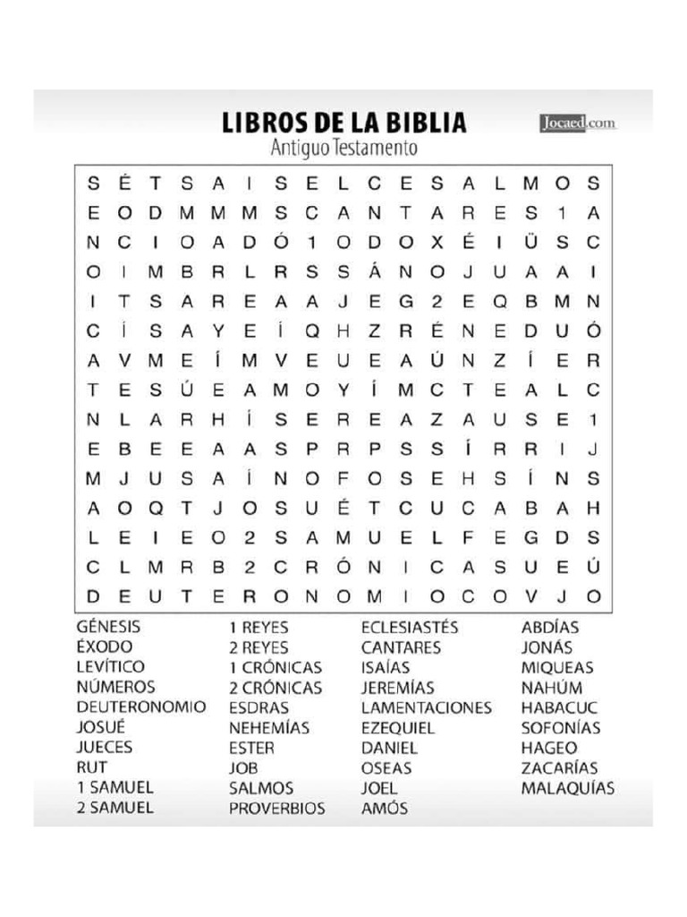 Sopa de Letras | PDF