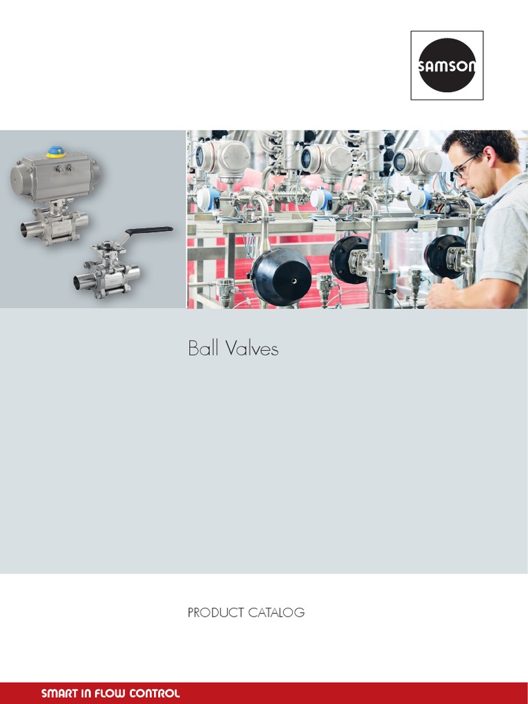 TD190164 Ball Valves SED | PDF | Valve | Mechanical Engineering