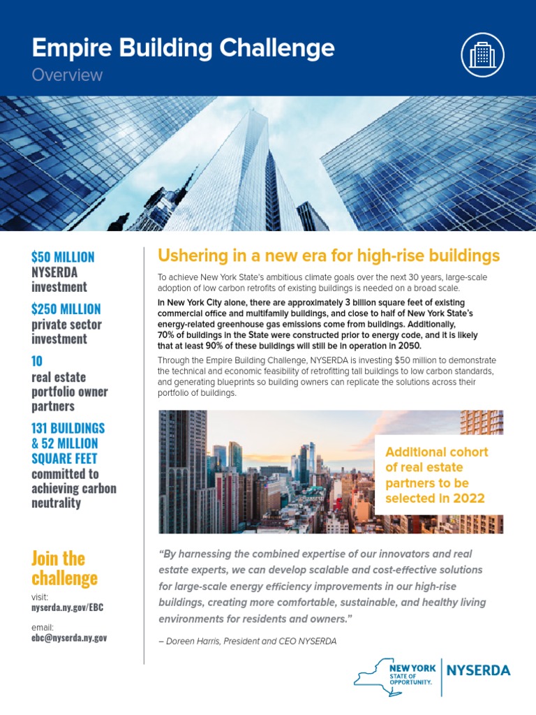 Empire Building Challenge Fact Sheet | PDF