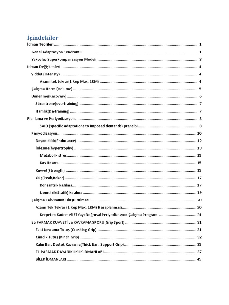 İdman Rehberi | PDF