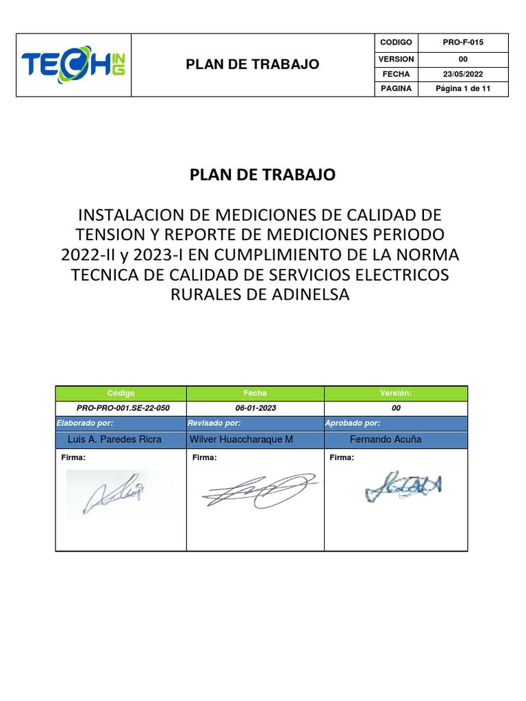 Instalación de Mediciones de Tensión 2022-2023 | PDF | Reanimación cardiopulmonar | Electricidad