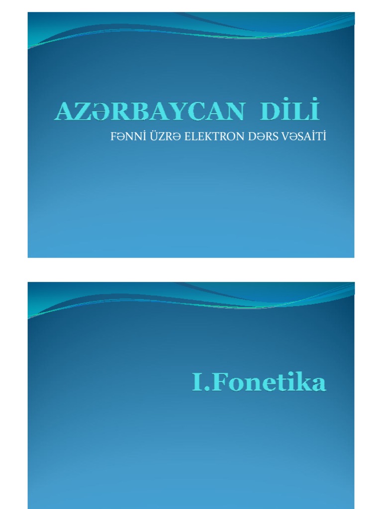 Fonetika 1 | PDF