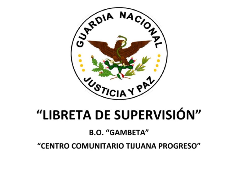 Caratula Libreta de Supervision | PDF
