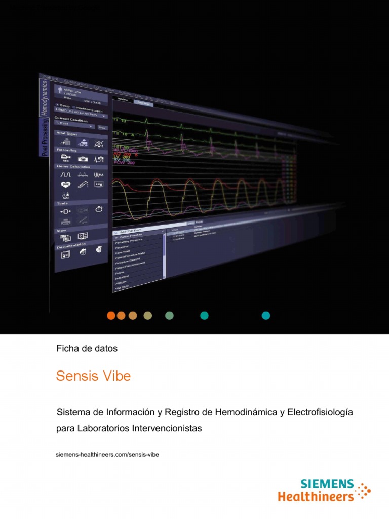 AT Sensis Vibe VD12 Data Sheet | PDF | Presión sanguínea ...