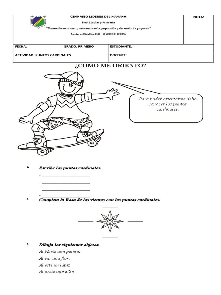 Actividades de Orientación en Primaria | PDF