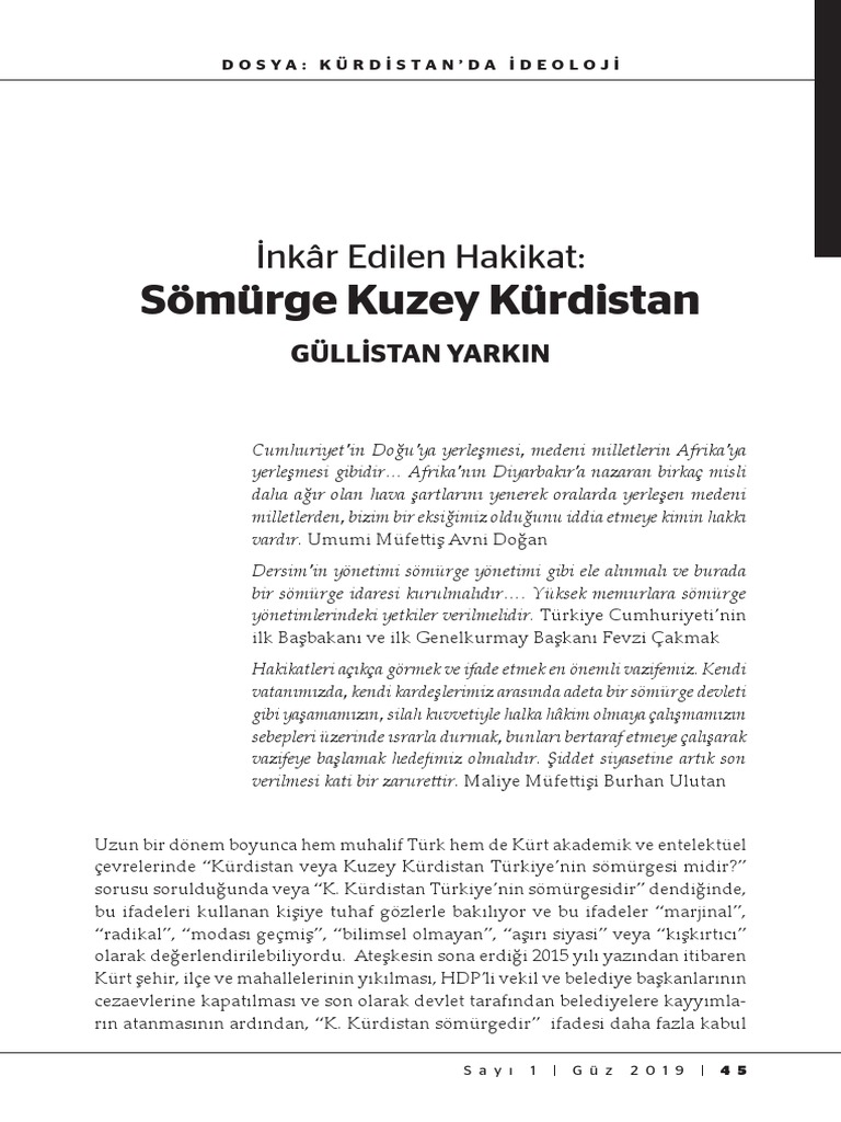 Gulistan Yarkin | PDF