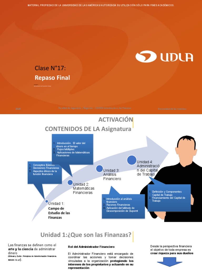 ES AEA504 C17 Repaso Final | PDF | Compartir (Finanzas) | Inversiones