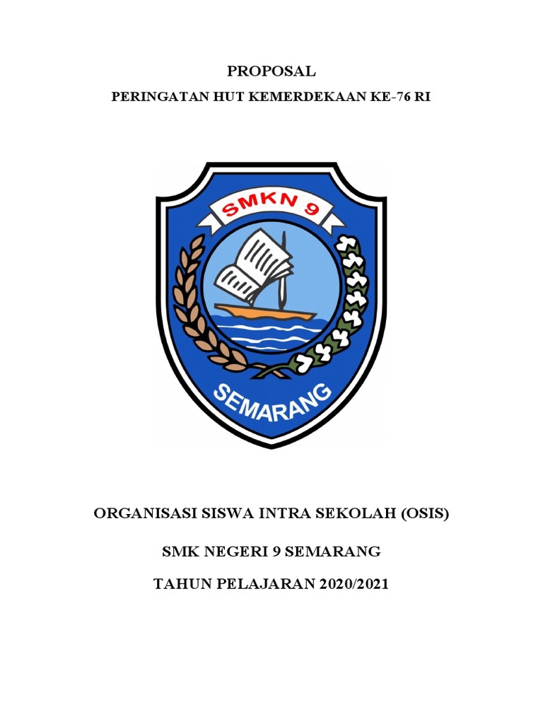 PROPOSAL HUT 76 RI (Revisi Baru Bangett) | PDF