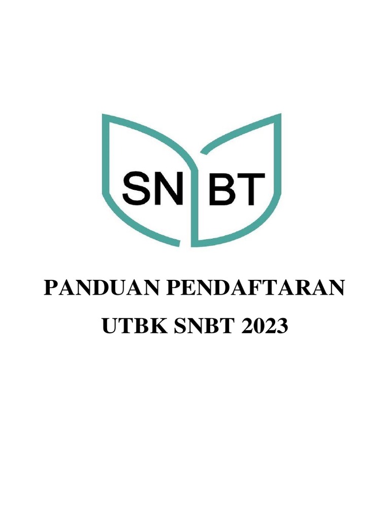 Panduan Pendaftaran UTBK SNBT 2023 | PDF