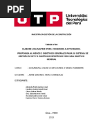 Matriz INSTT | PDF