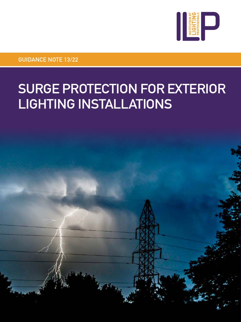 Surge Protection For Exterior Lighting Installations GN13 ILP 22 | PDF ...