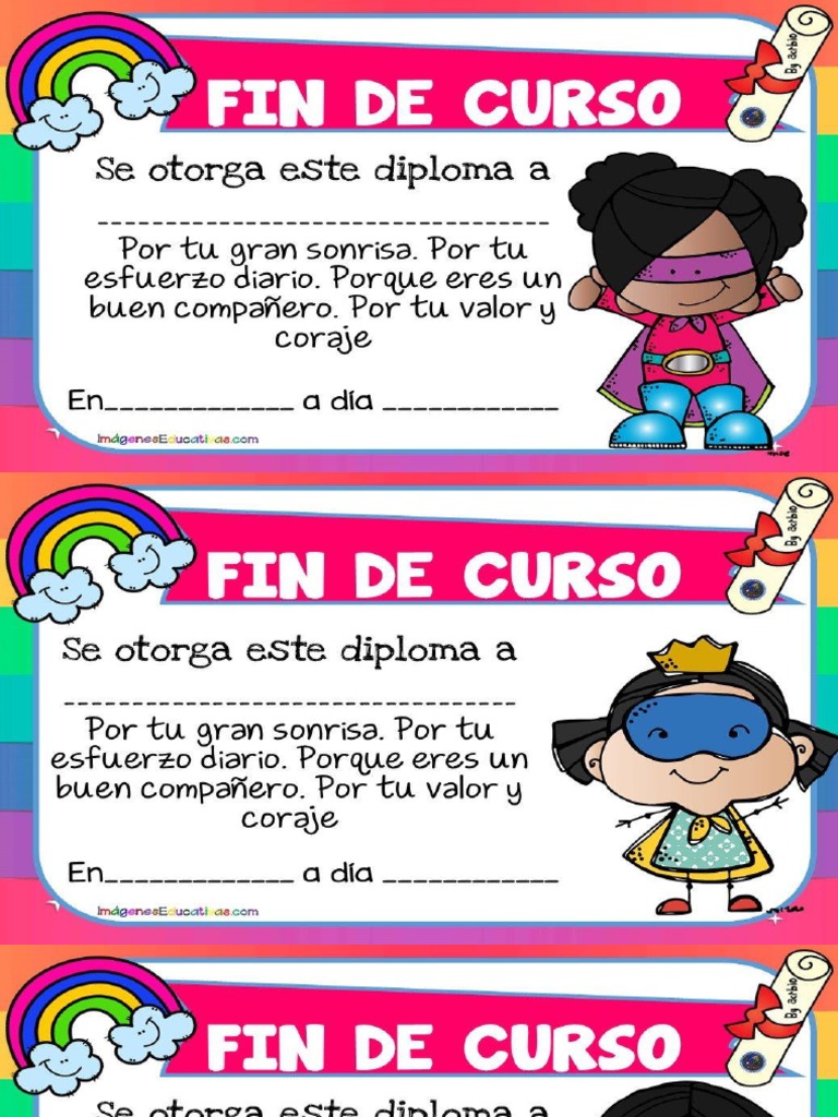 Diplomas Fin de Curso 2022 | PDF