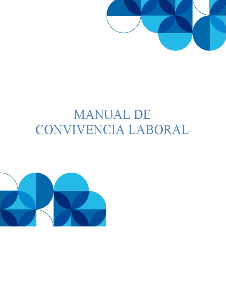 Manual de Convivencia Laboral Modelo | PDF | Acoso sexual | Información