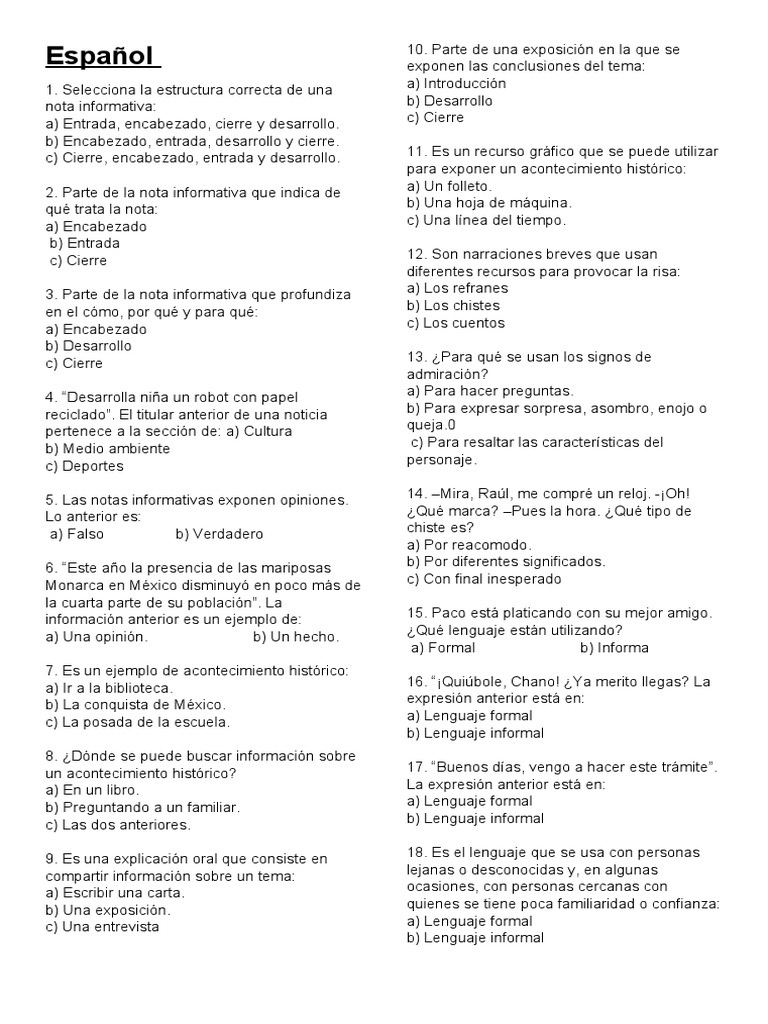 Examen 3º TRIMESTRE | PDF | Métodos y materiales de enseñanza