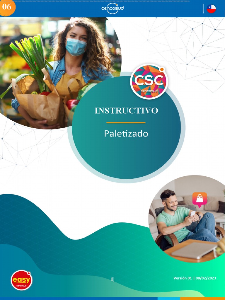 Instructivo Palletizado | PDF | Paleta | Transporte de mercancías