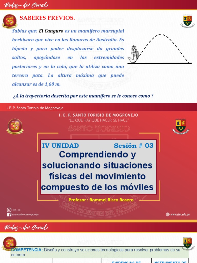 Comprendiendo y Solucionando Situaciones Fisicas Del Movimiento ...