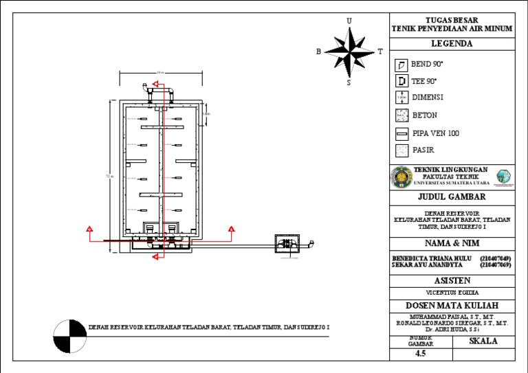 Denah Reservoir 4.5 | PDF
