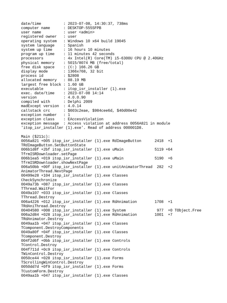 Bugreport | PDF | Computing Platforms | Office Equipment