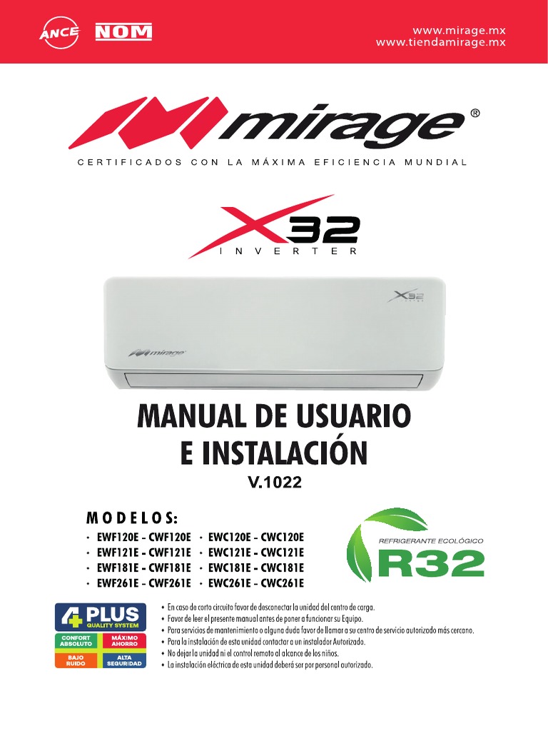 Manual INVERTER X32 | PDF