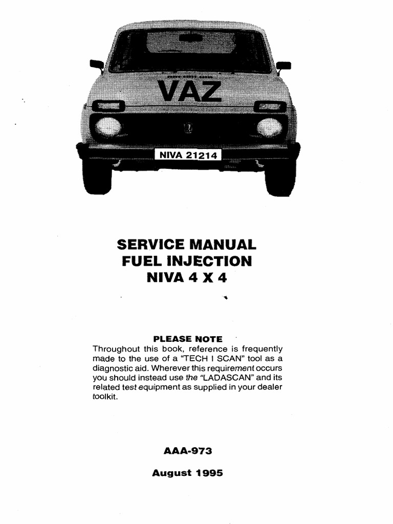 LADA Niva Mono Point Injection | PDF