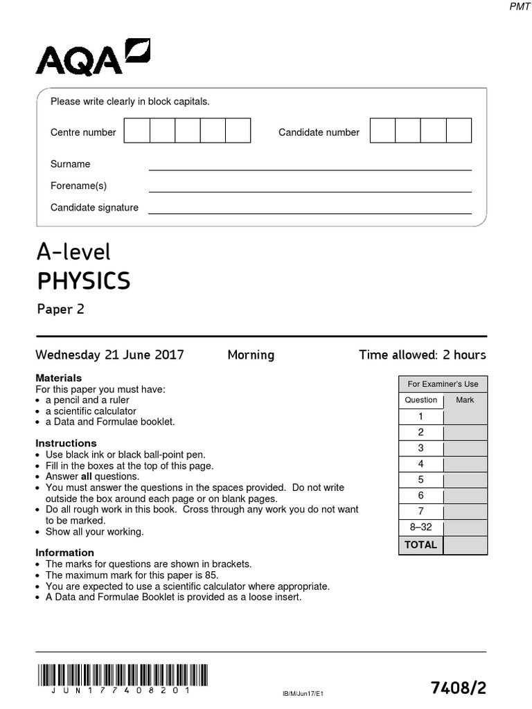 June 2017 QP | PDF
