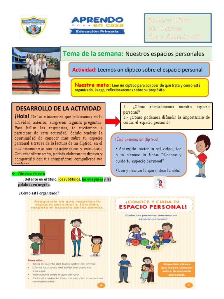 Cuidando Nuestro Espacio Personal | PDF | Crecimiento personal y ...