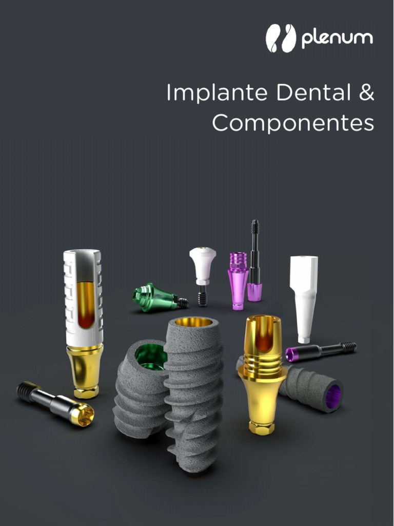 Catálogo PLENUM | PDF | Impressão 3D | Implante dentário