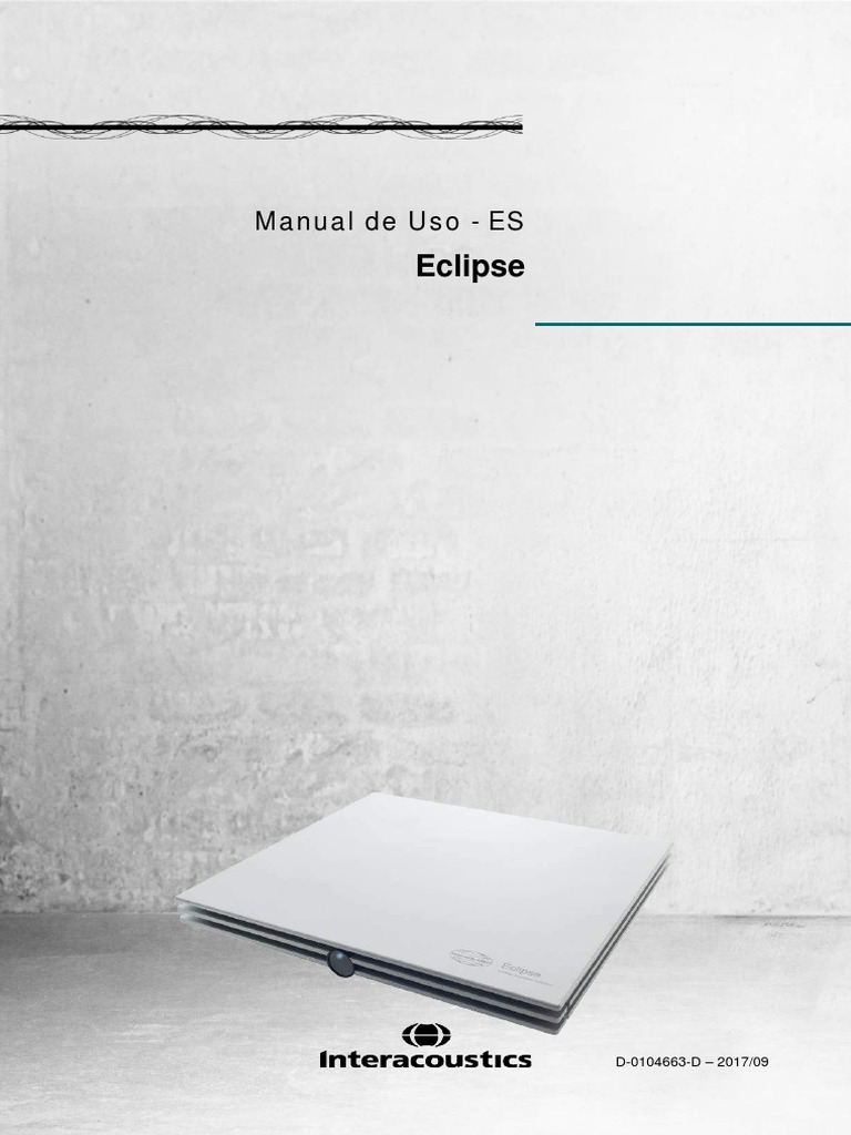 Manual Eclipse Español | PDF | Escuchando | Audiología