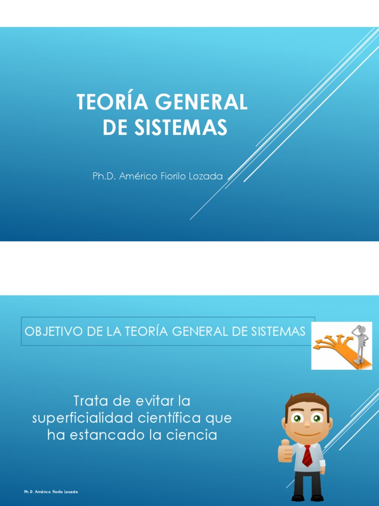 Teoria General de Sistemas | PDF | Teoría de sistemas | Teoría