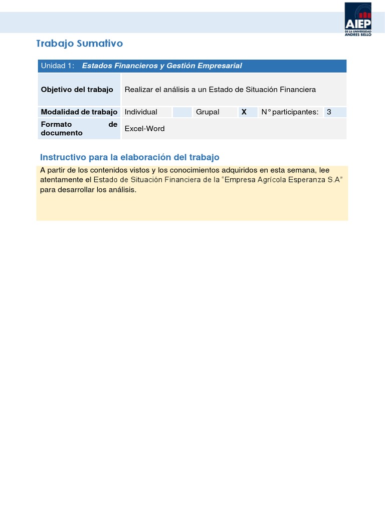 VF Anf101 Actividad Sumativa A Semana 3 | PDF