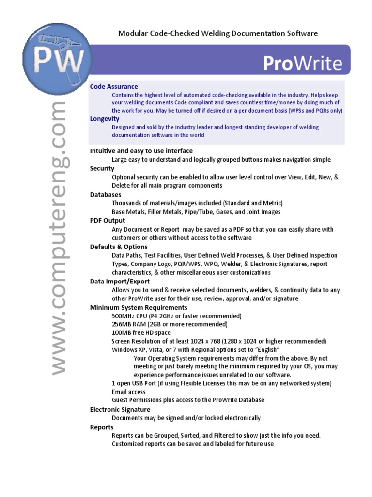 Pro Write | PDF