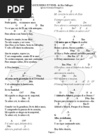 EL DIOS UNO Y TRINO (Letra y Acordes) | PDF