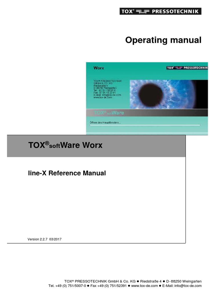 TOX Manual TOX Software Worx Line X Referenz en | PDF | Computer Network | Gateway ...